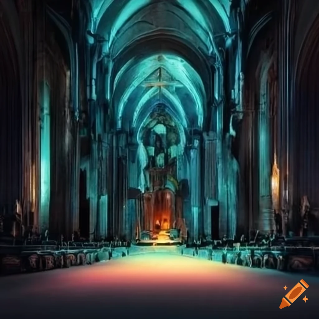 An enchanting underground cathedral dedicated to night and destiny on ...