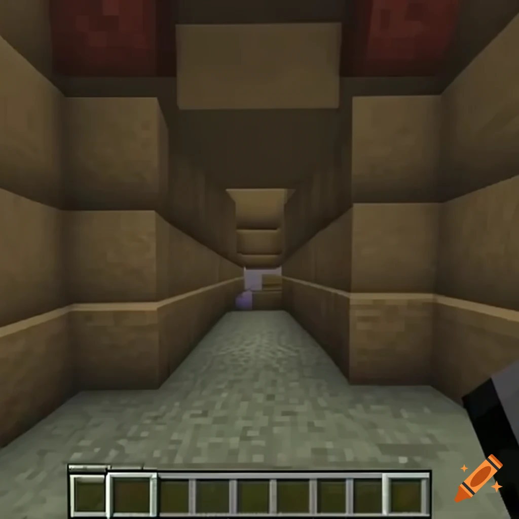 Back-to-basics minecraft experience on Craiyon