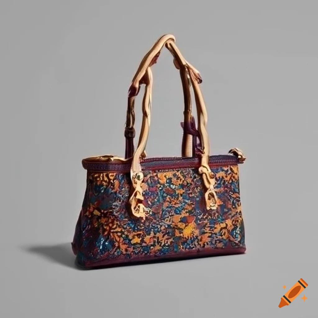 Bags with eye-catching handles