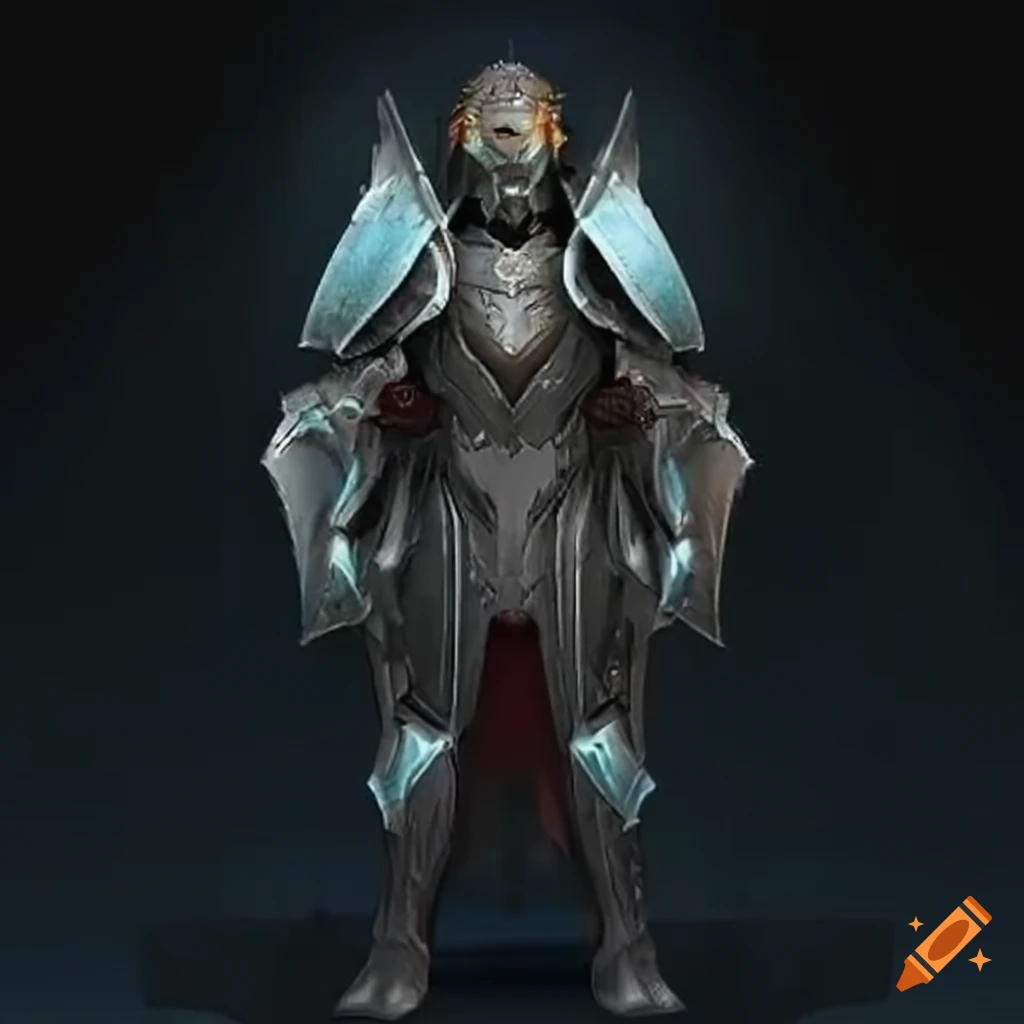Diamond armor make on Craiyon