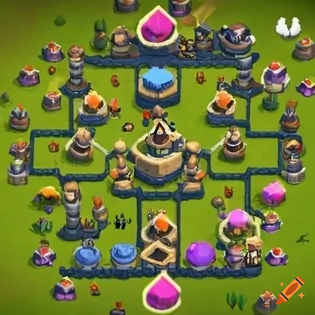 Including coc-inspired gameplay on Craiyon