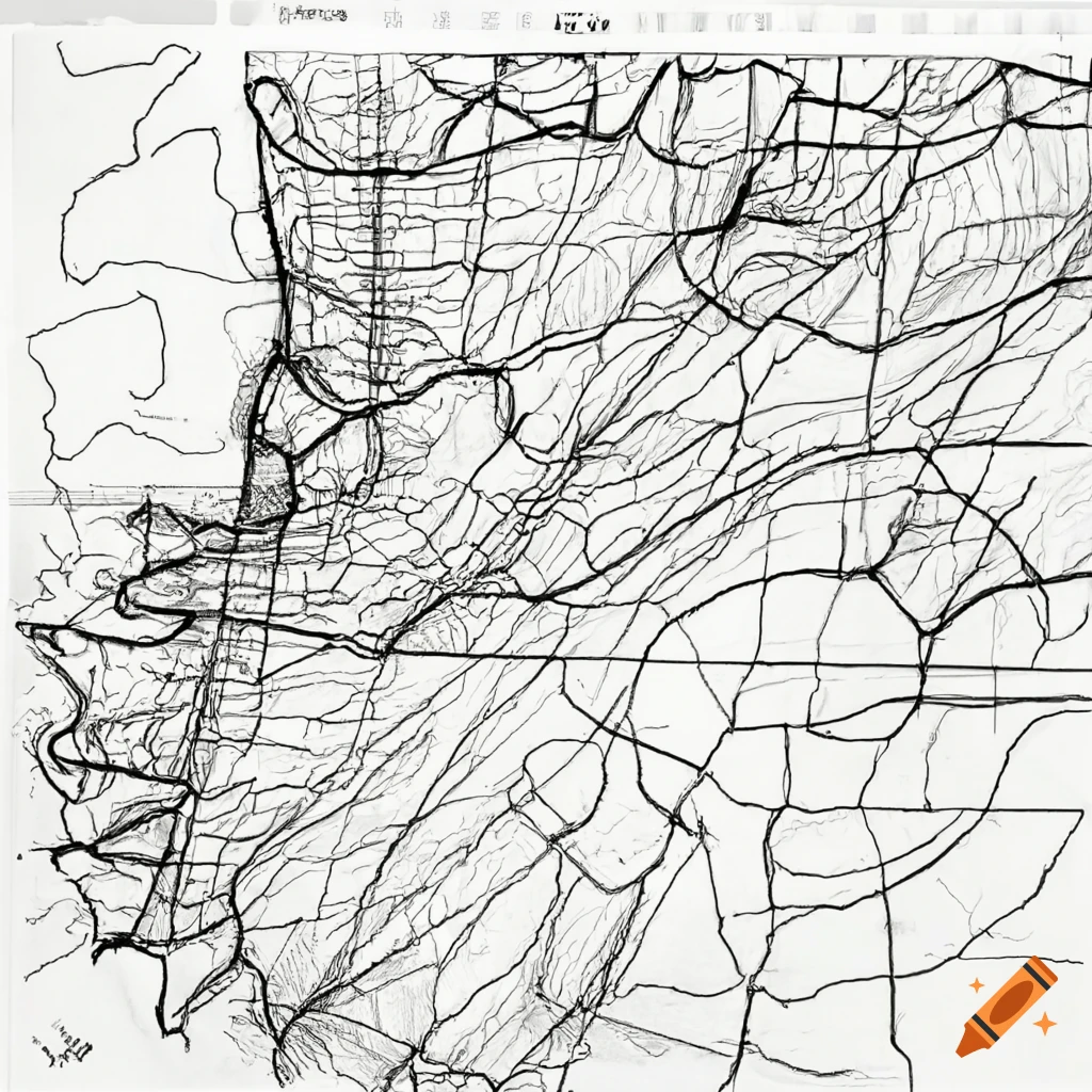 Map drawing in progress