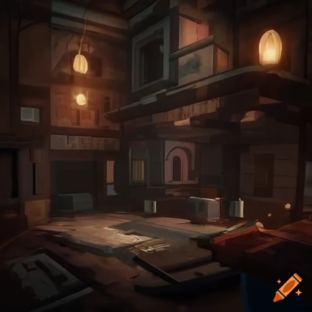 In-game multiplayer environment on Craiyon