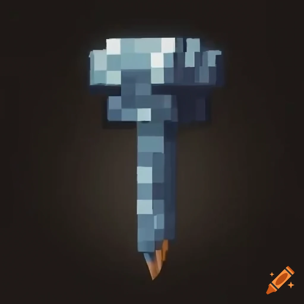 Standard minecraft items on Craiyon