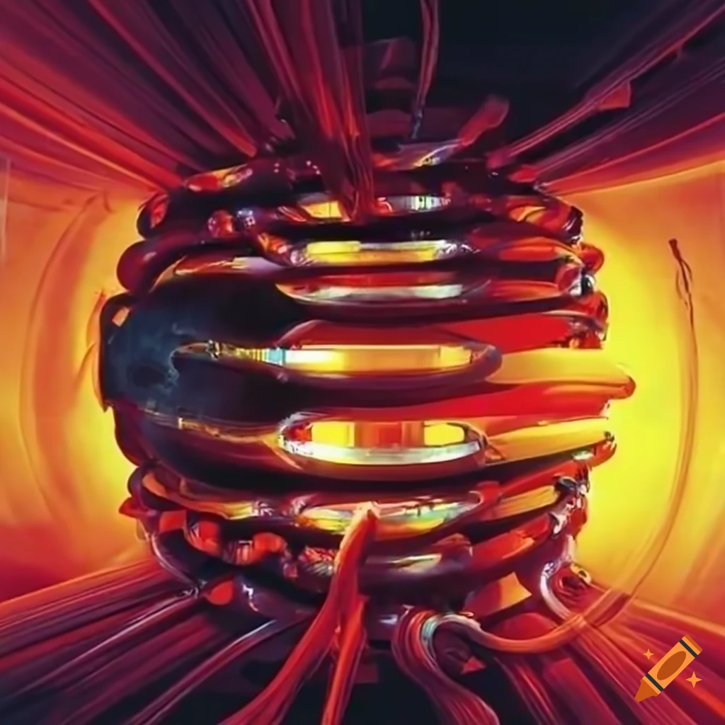 A giant electromagnet on Craiyon