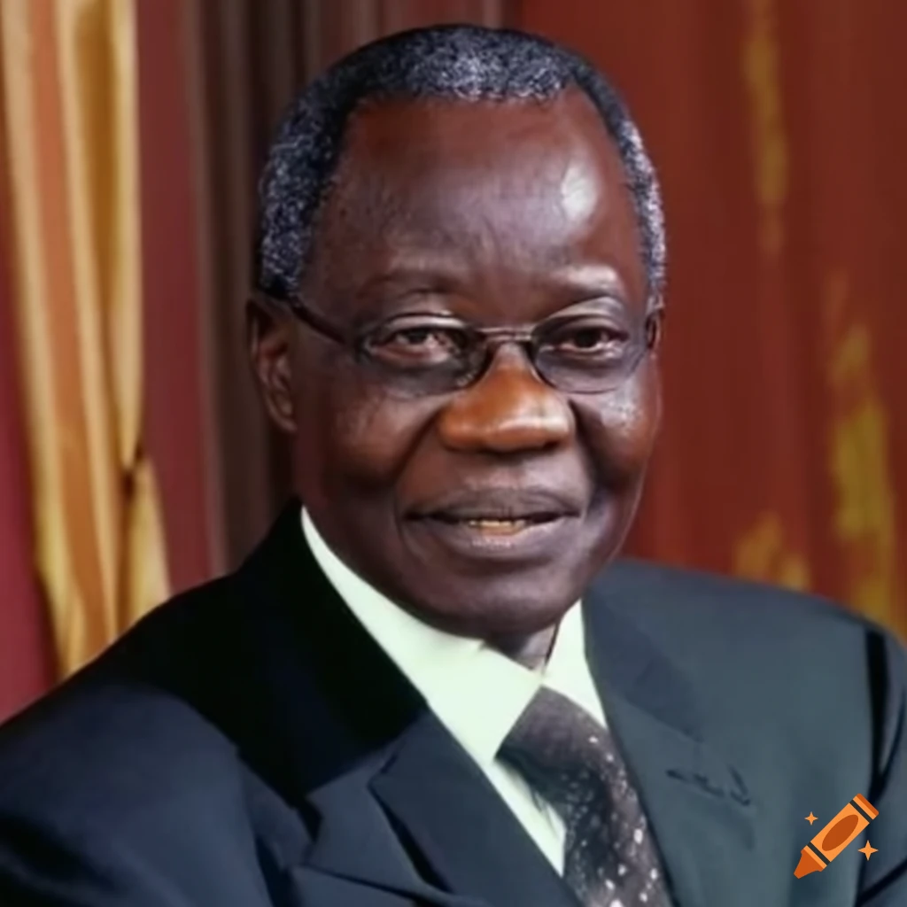 Mathieu kérékou,5th president of benin 2001 on Craiyon