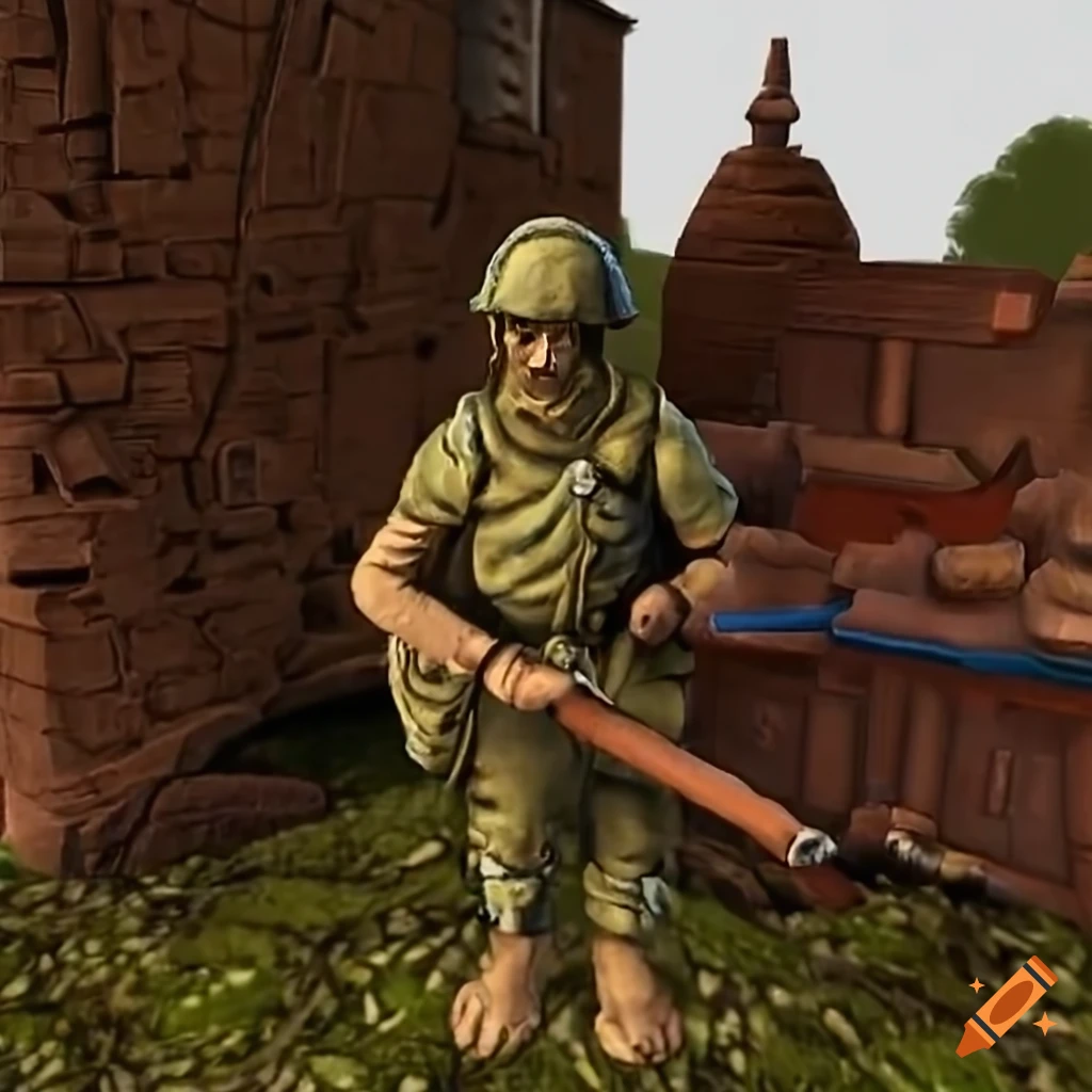 Clay Soldiers Mod on Craiyon