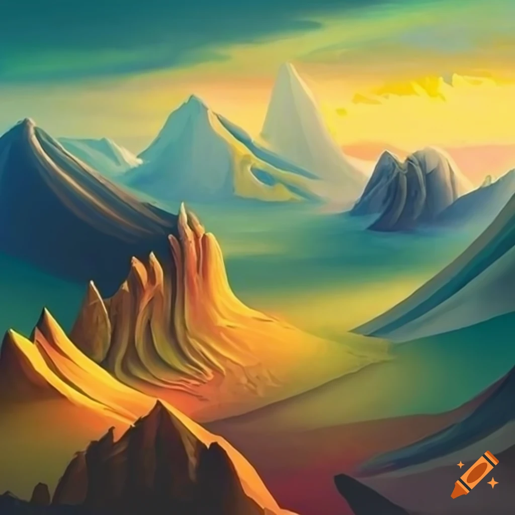 Primal landscape filled