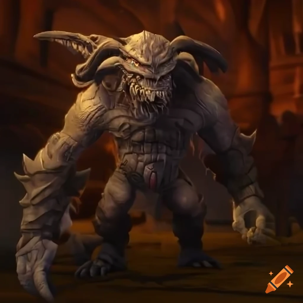 Official blizzard realms on Craiyon