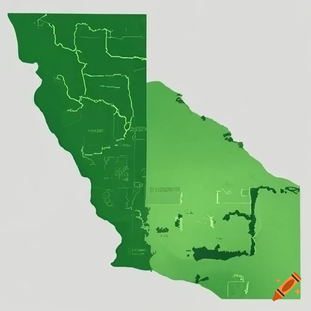 Navigating map on Craiyon