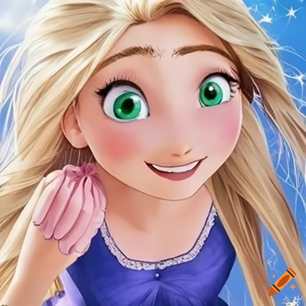 Rapunzel Princess Face