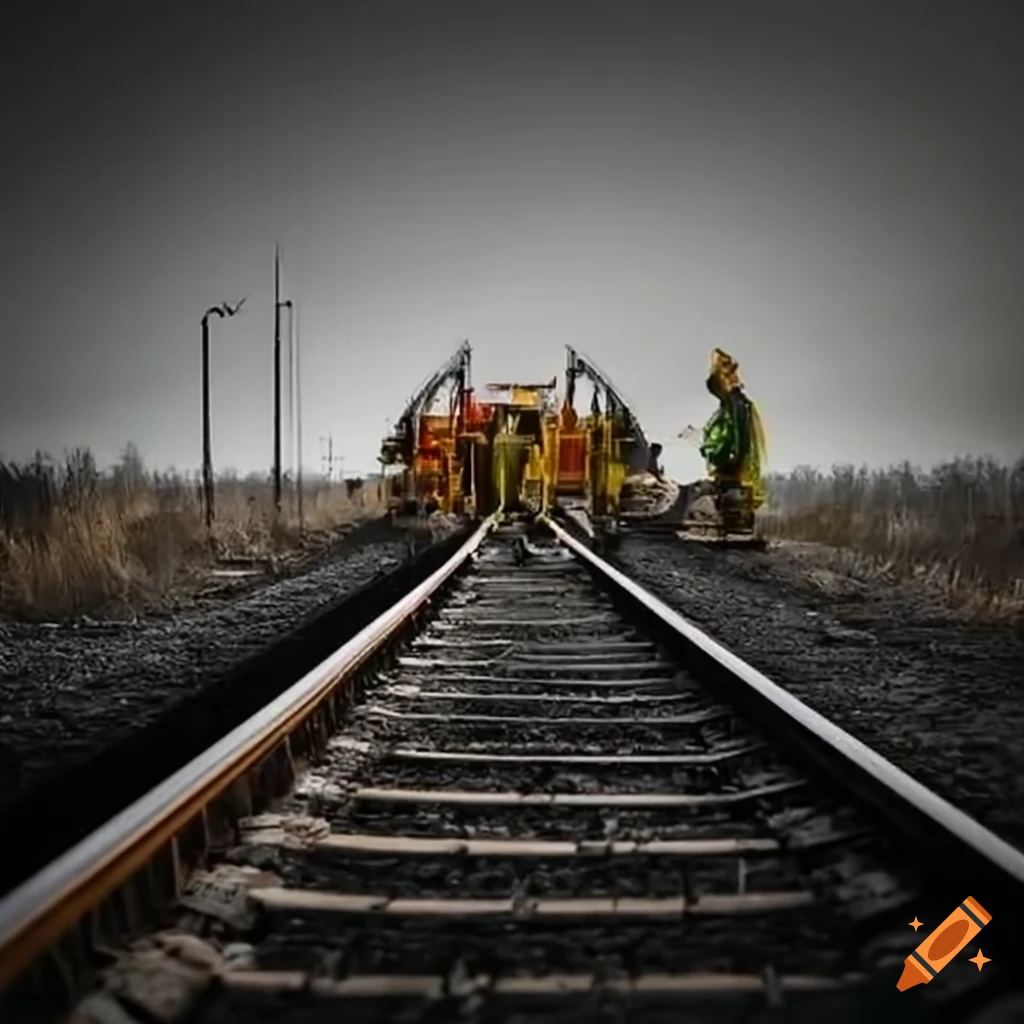Railways track construction