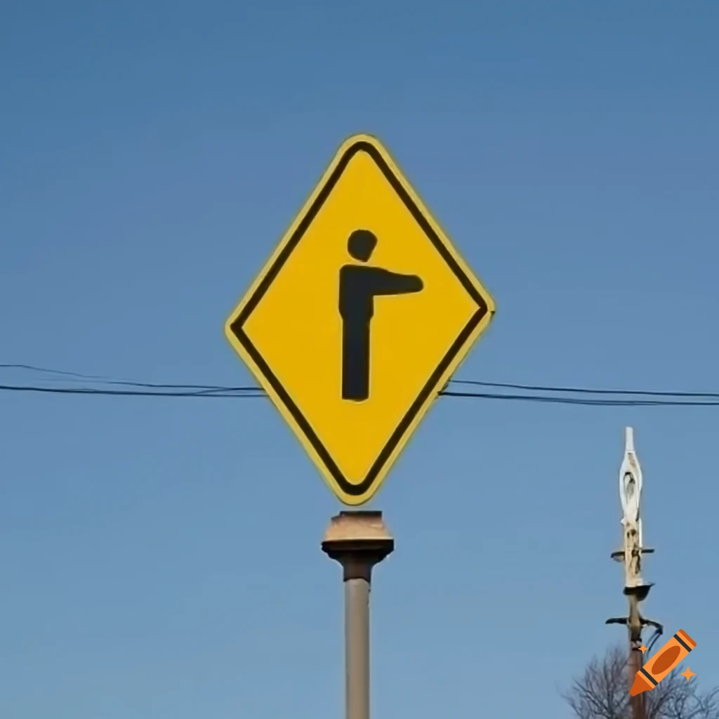 Sign street on Craiyon