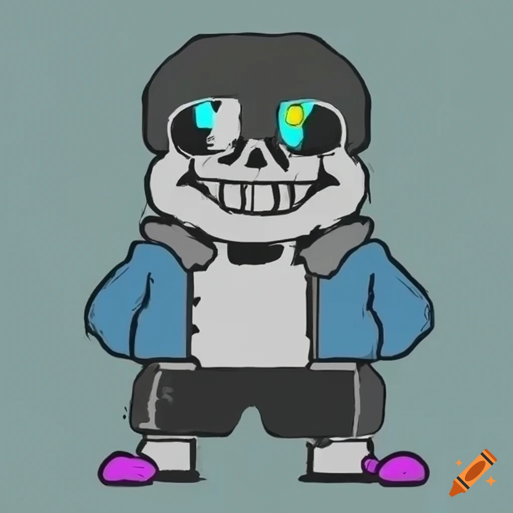 Popular character sans on Craiyon