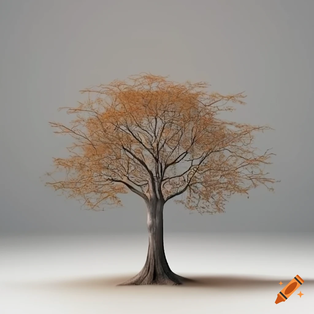 3d tree of life in a landscape