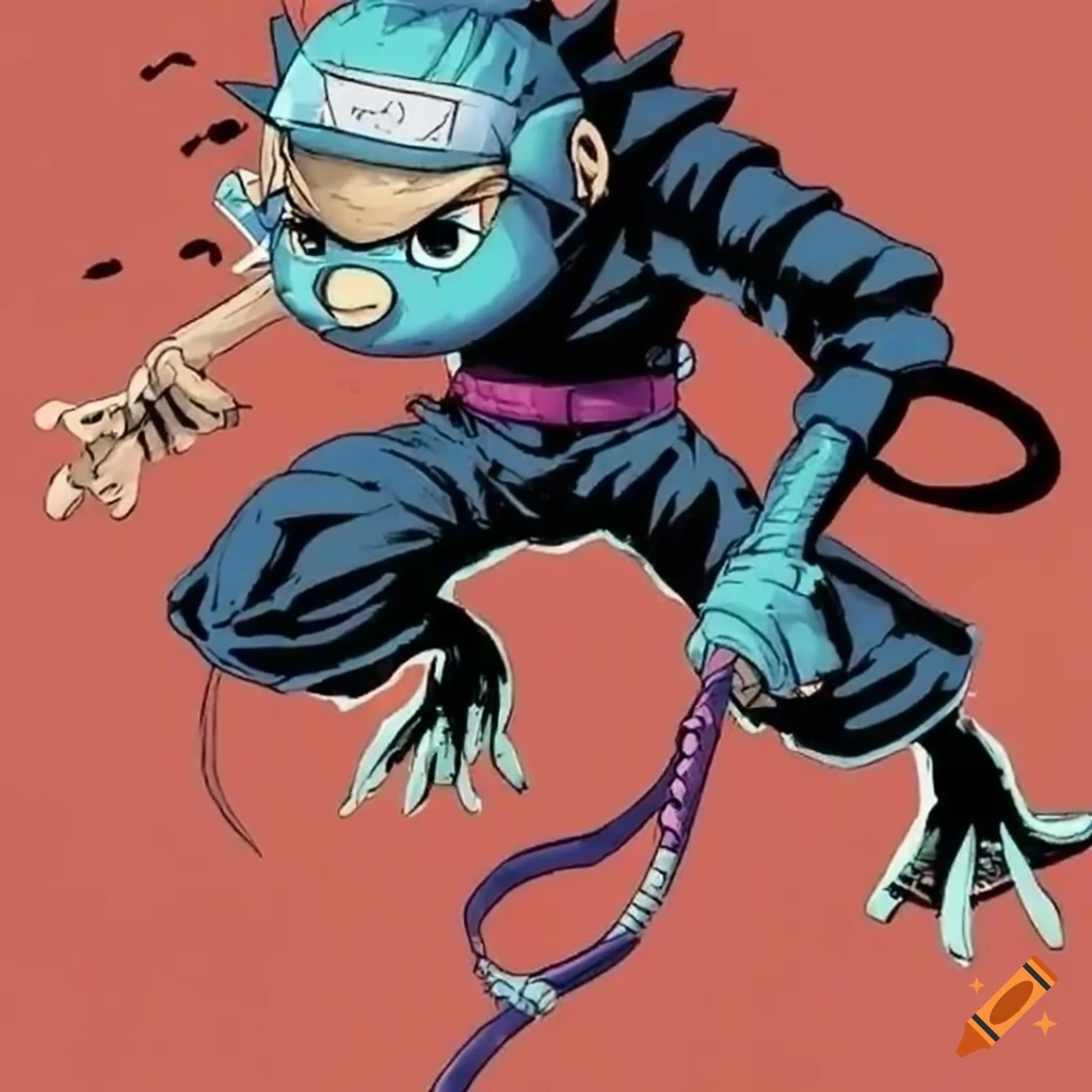 Ninja fish style comic stan sakai
