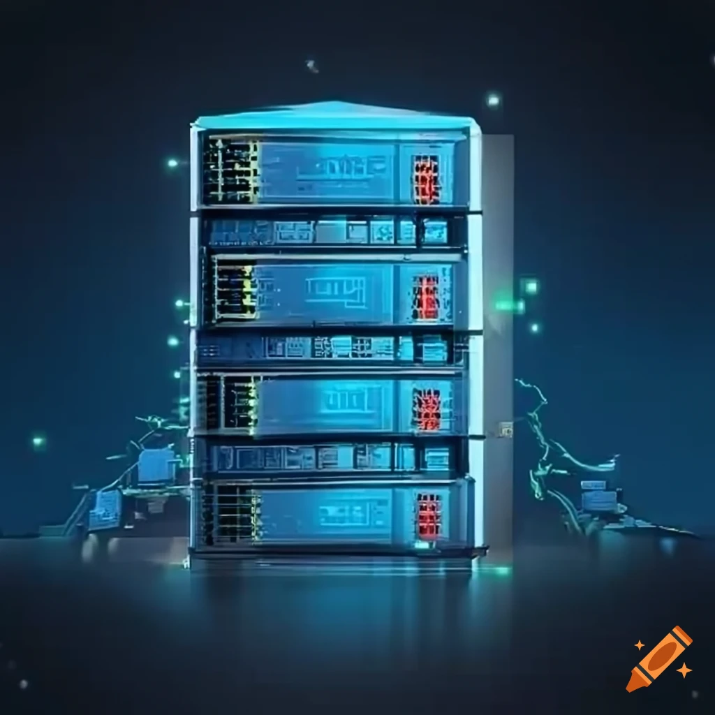 Renowned server network on Craiyon