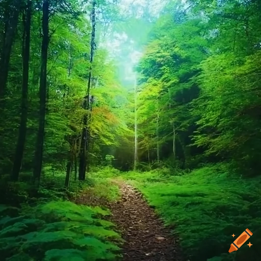 Free hosting nature on Craiyon