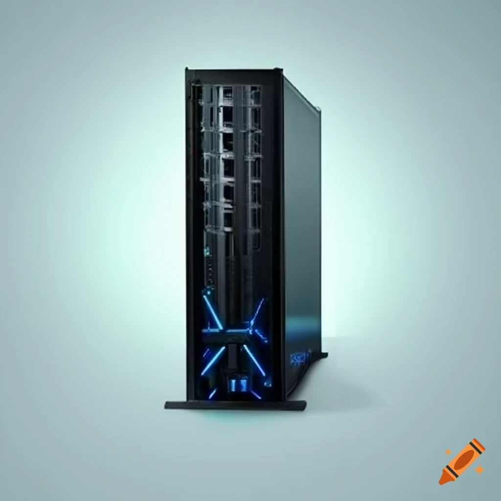 Tower servers on Craiyon