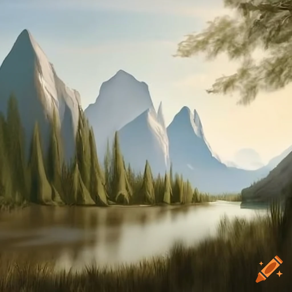 Modifying vast landscapes on Craiyon