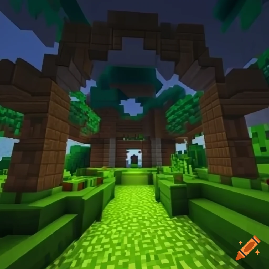 Minecraft's mlp servers on Craiyon