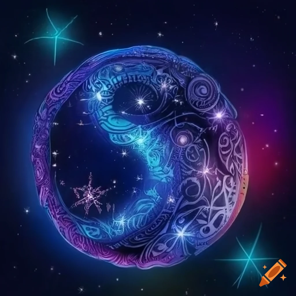 A beautiful celestial representation of matariki, the maori new year on ...