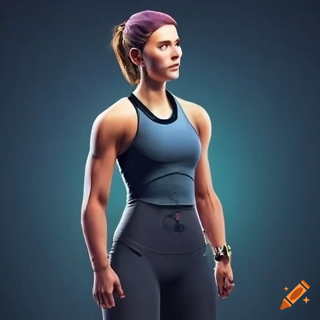 Captain Amelia Reed's athletic outfit is a perfect blend of ...