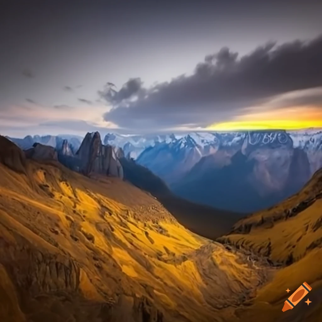 Explore familiar landscapes on Craiyon