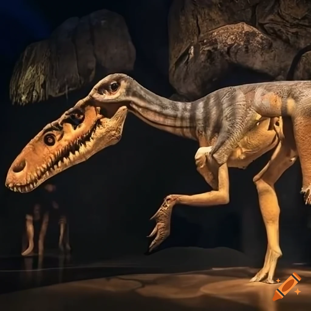 Immersive prehistoric world