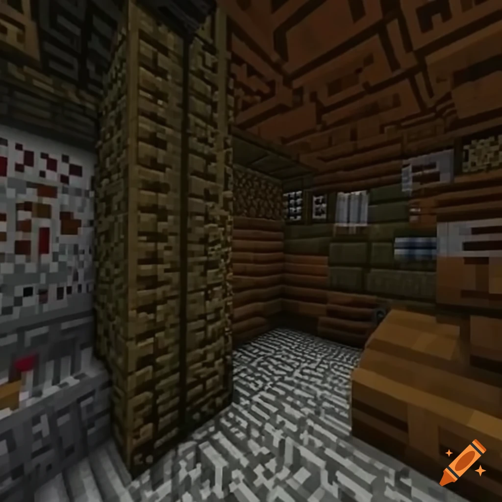 Minecraft crime servers on Craiyon