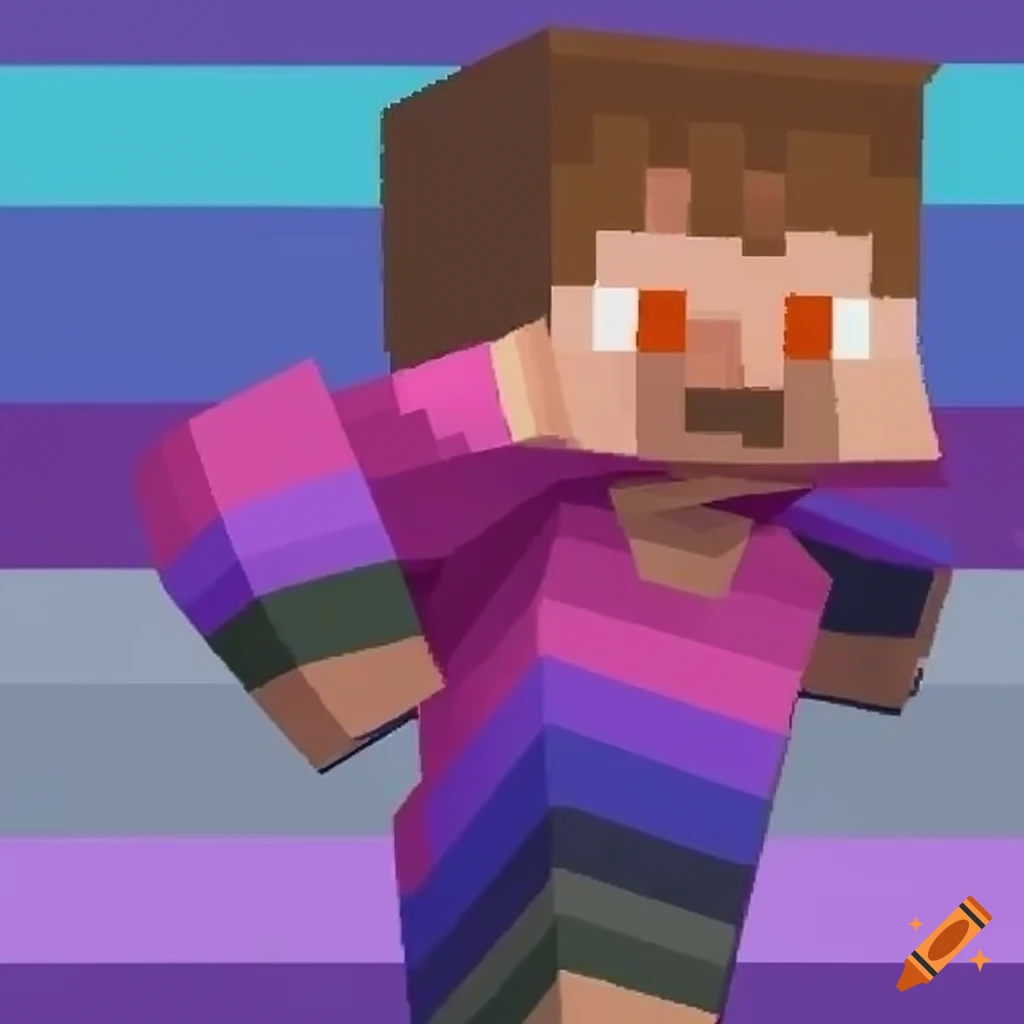 Minecraft pe pride on Craiyon