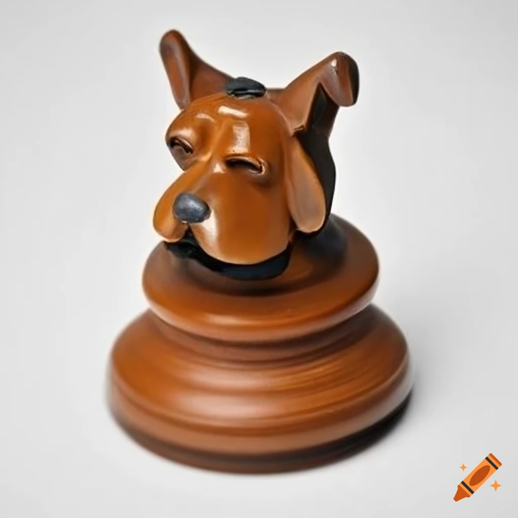 Chess figure dog