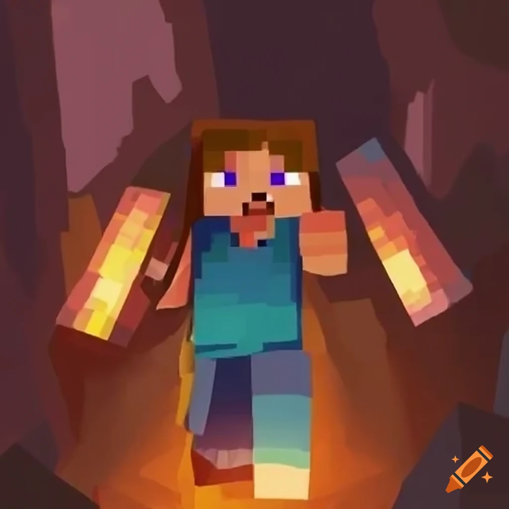 Minecraft bring on Craiyon