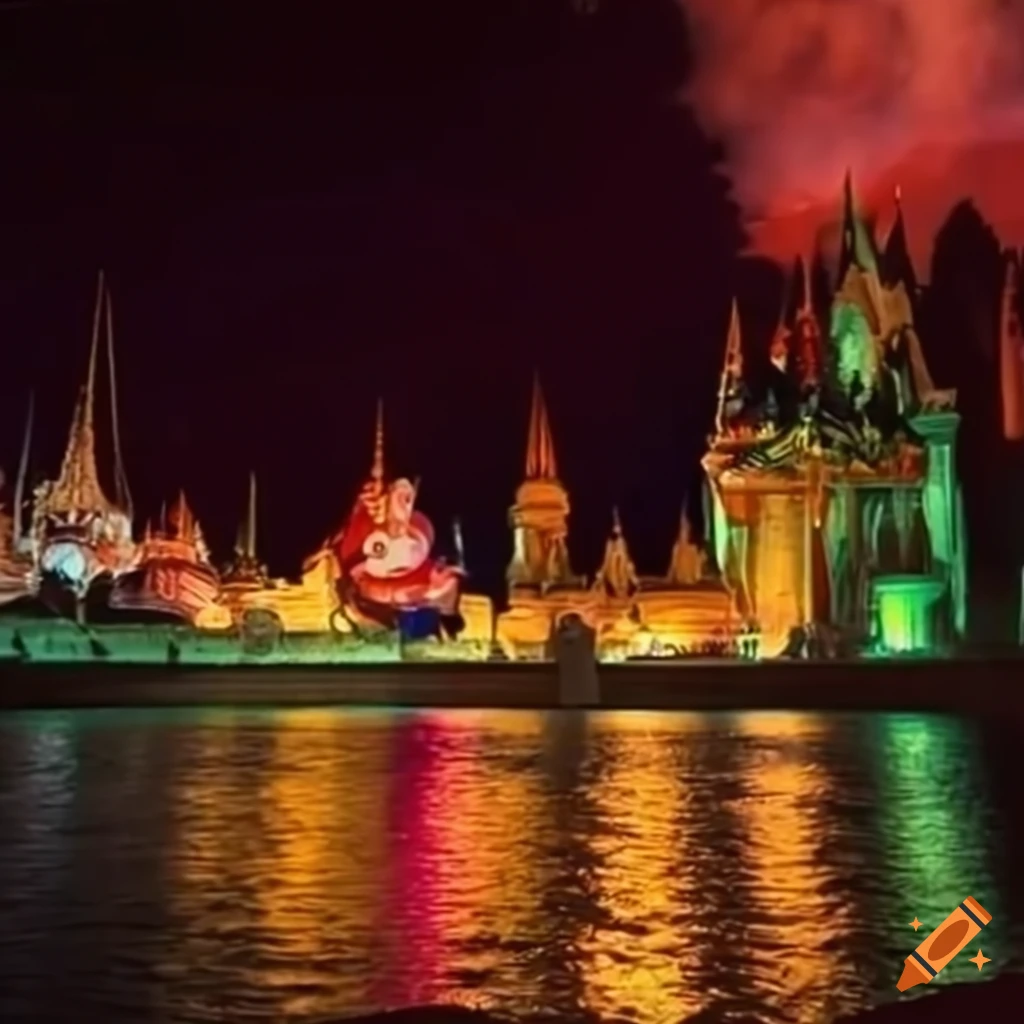 Experience disney adventures on Craiyon