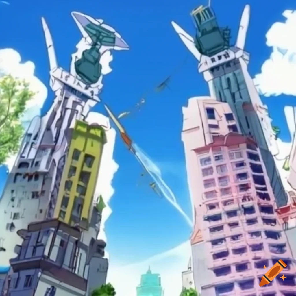 Building anime-inspired structures