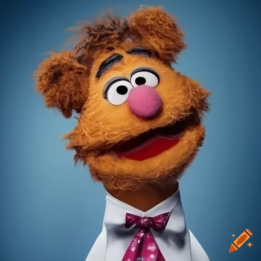 Fozzie dressed in a suit