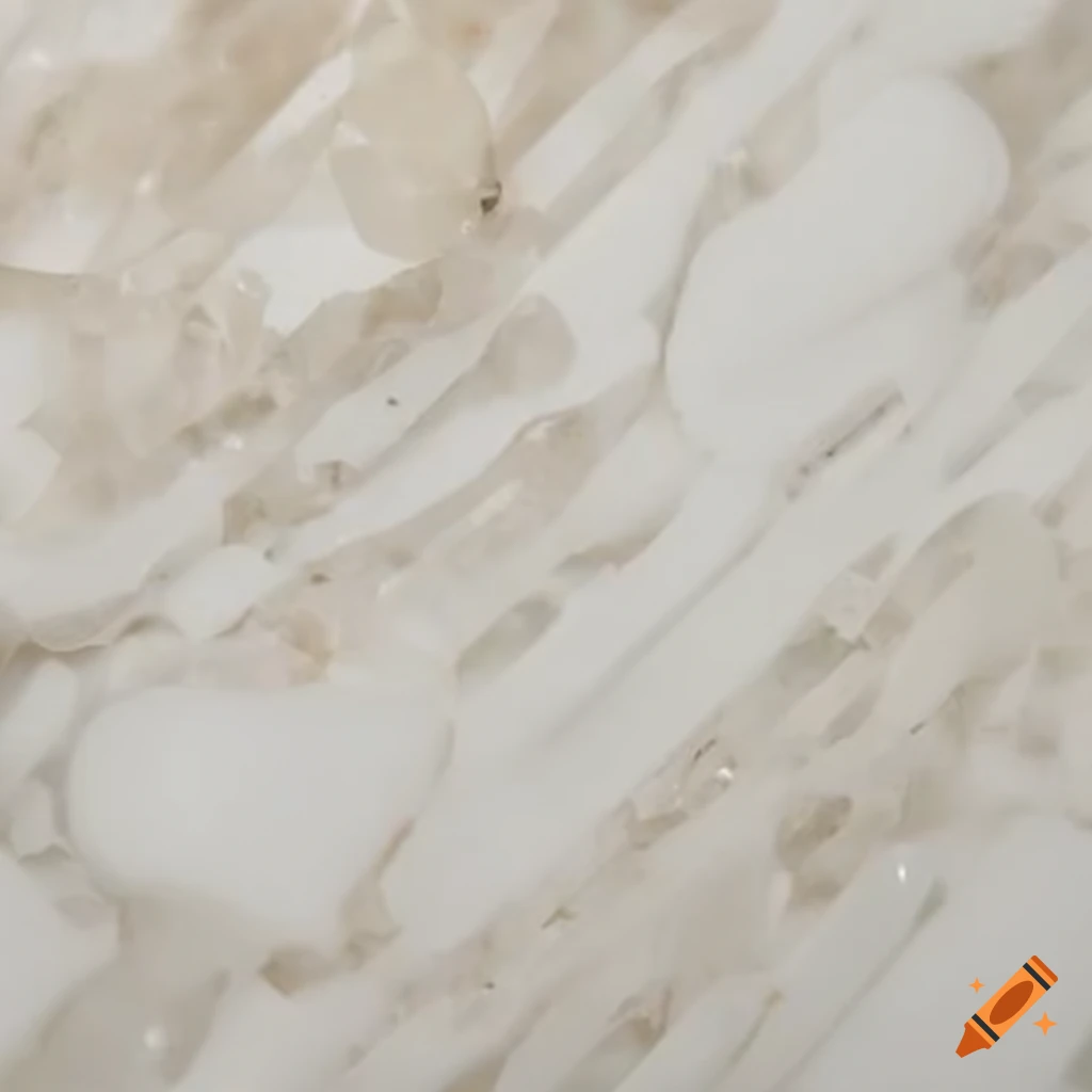 Elegant quartz blocks on Craiyon