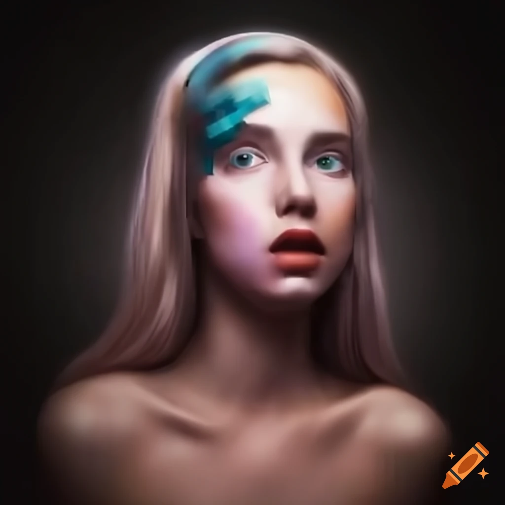 Minecraft skin show on Craiyon