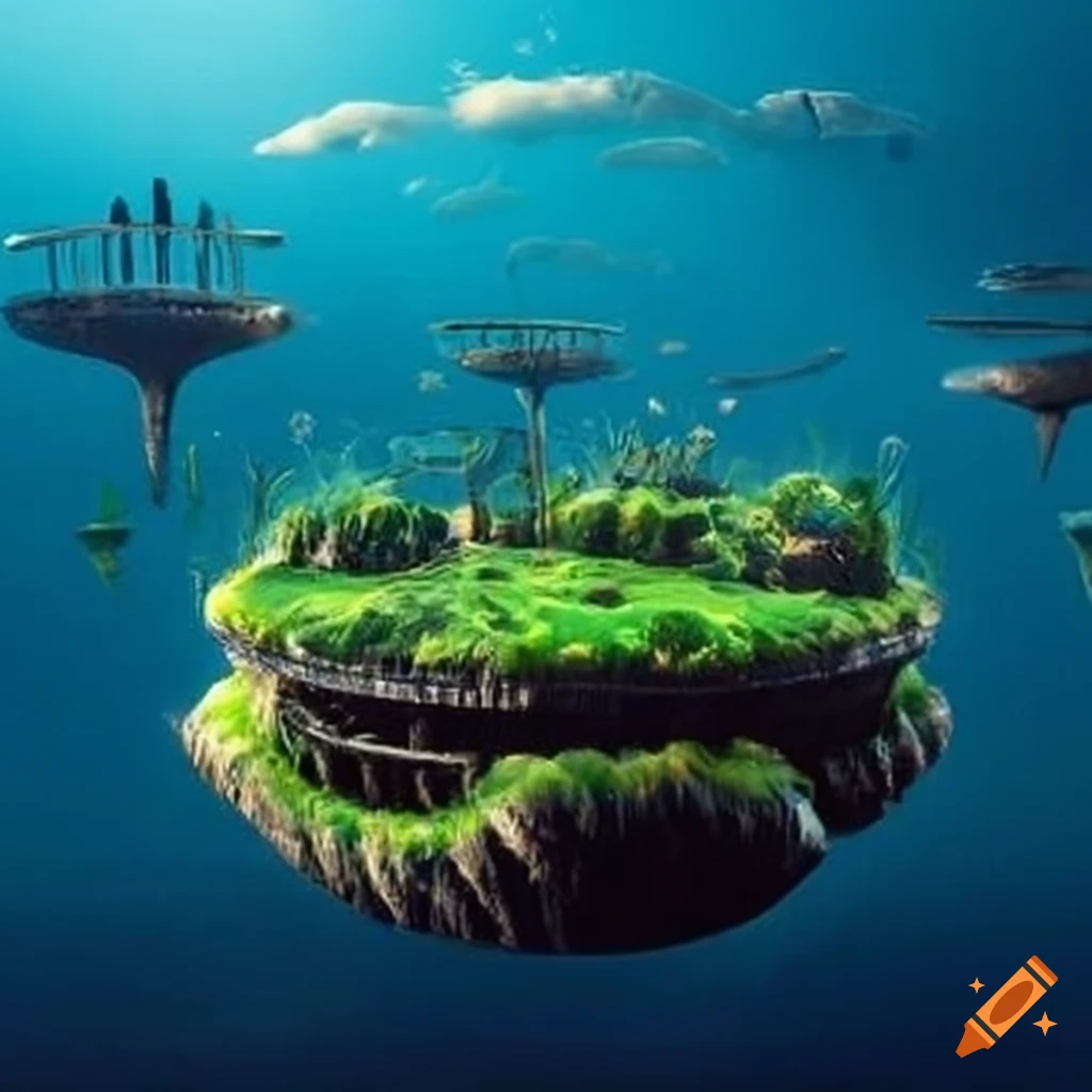 Unique floating islands