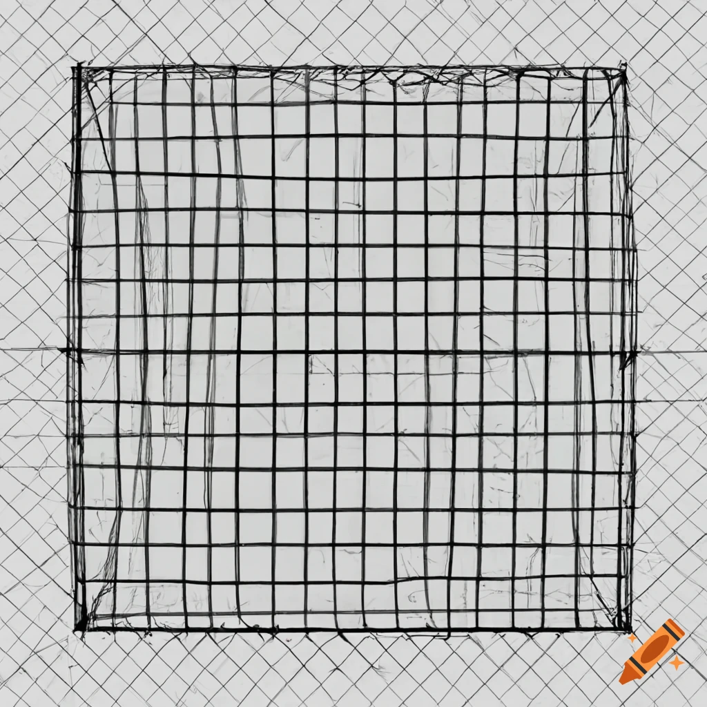 Floating Grid Made on Craiyon