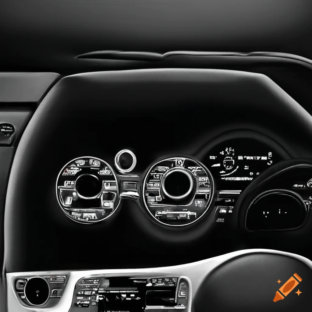 Control panel's dashboard on Craiyon