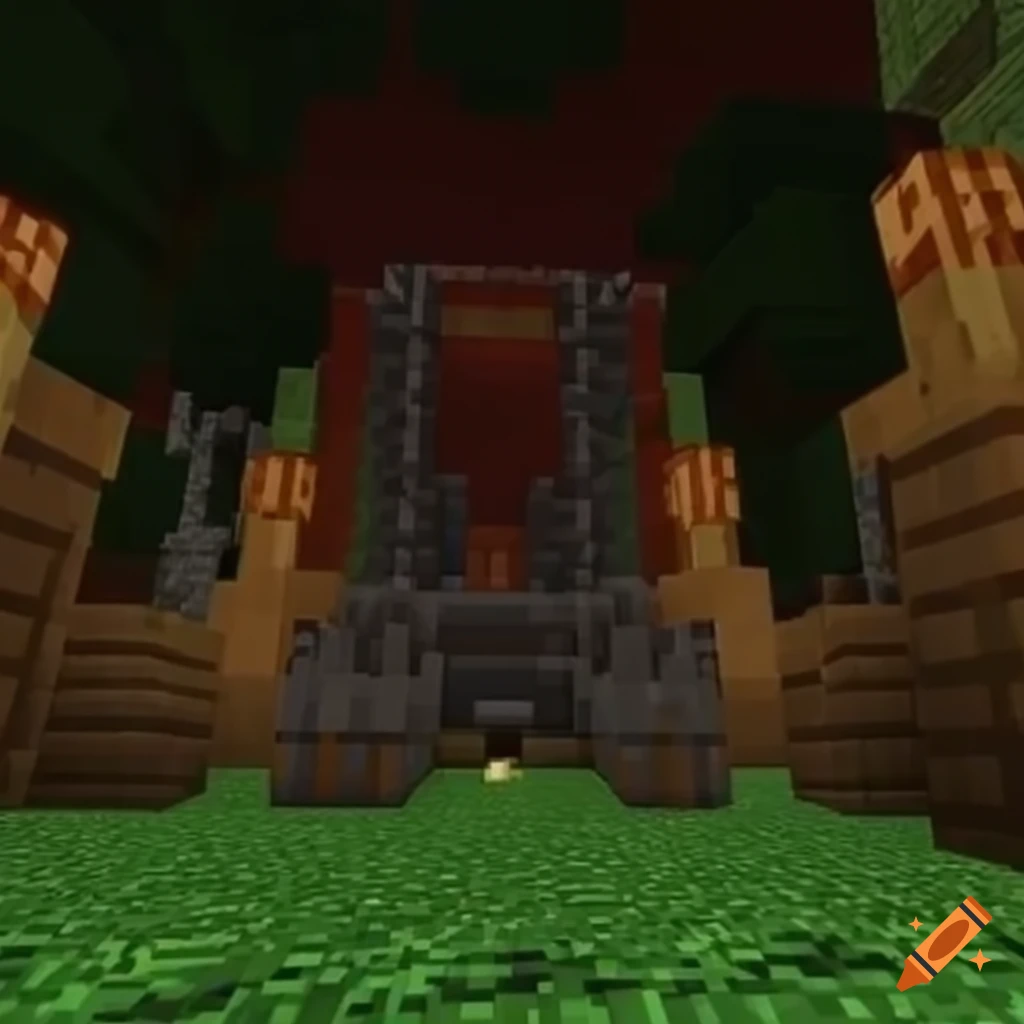 Minecraft's level-up servers on Craiyon