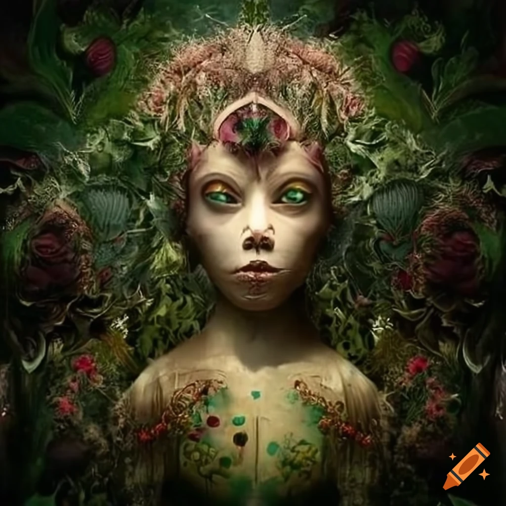 Marais brume castel surréaliste nénufars exotic and surreal floral ...