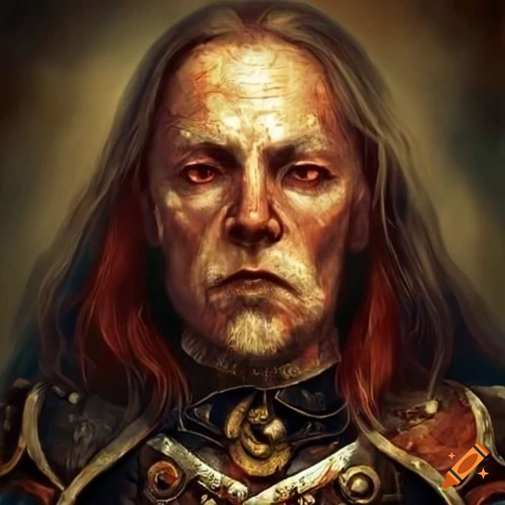 A powerful medieval lord on Craiyon