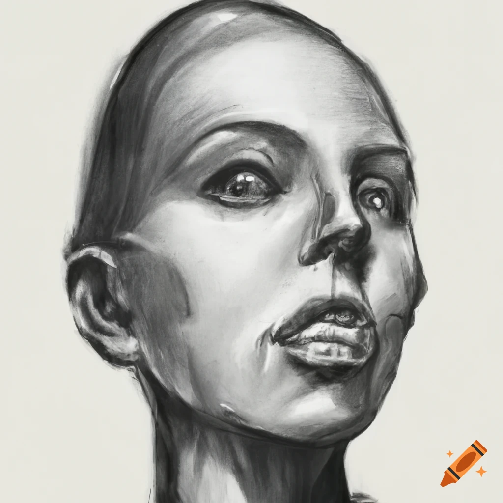 White-eyed figure lurking