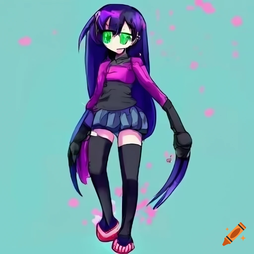 Fnf sky oc full body on Craiyon