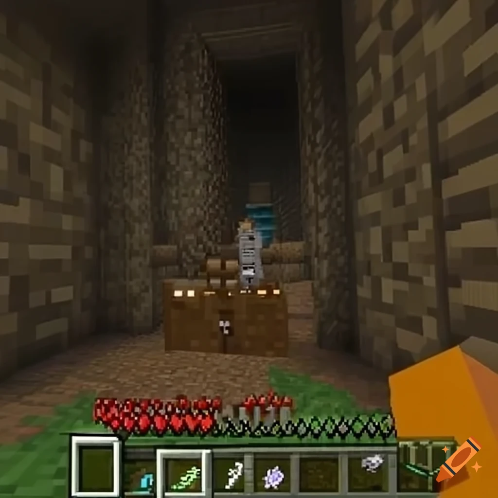 Interactive minecraft adventure
