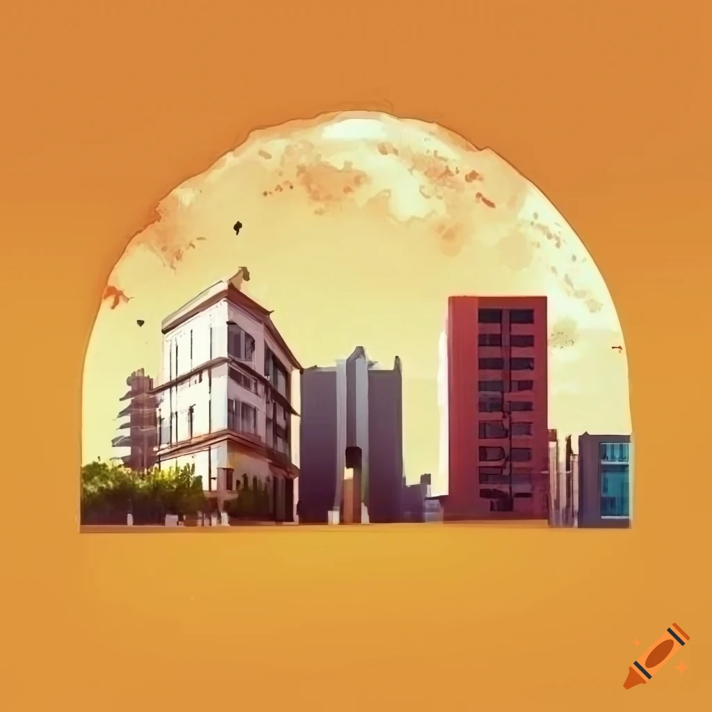 An urban design portfolio cover page for rural development on Craiyon