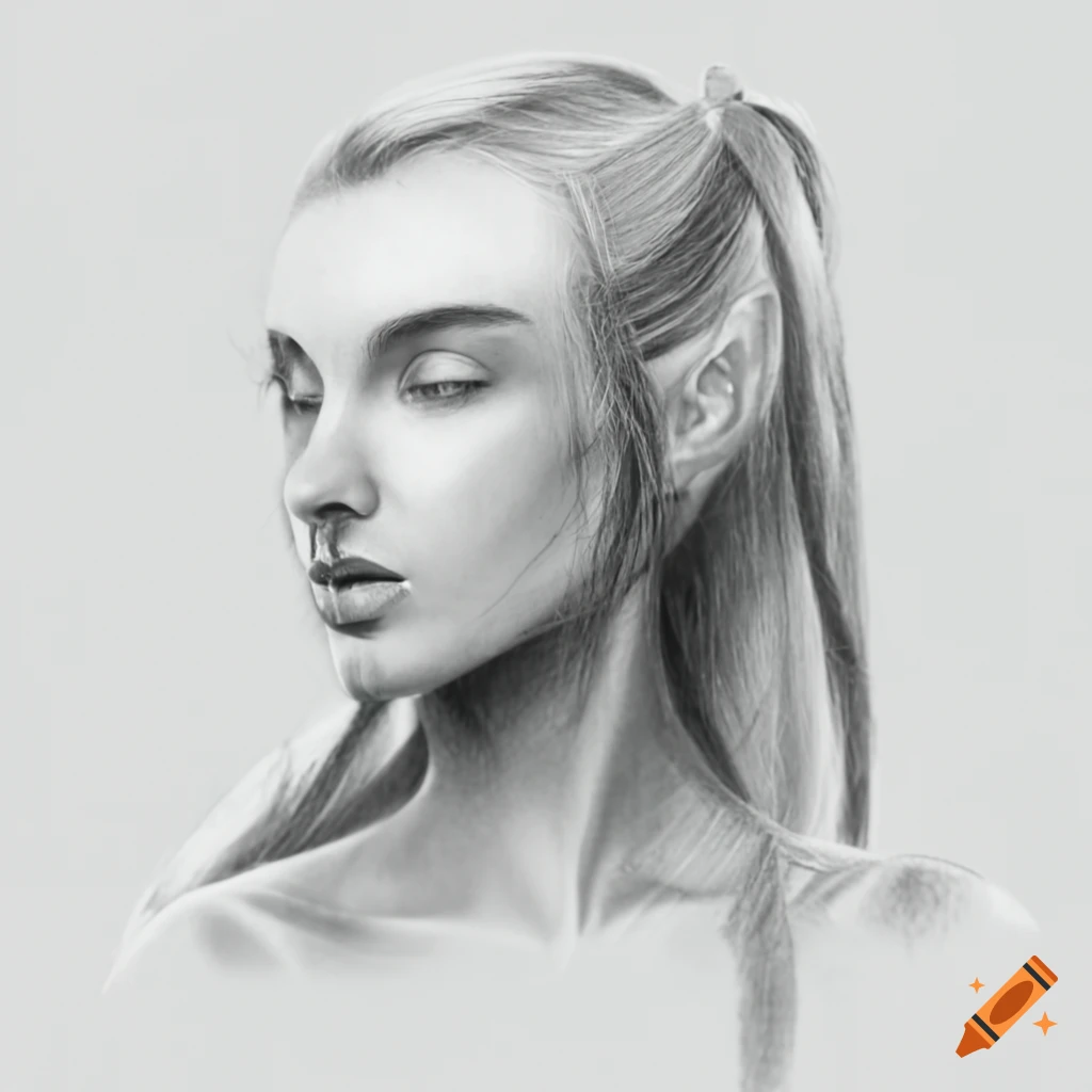 Portrait Woman Pencil