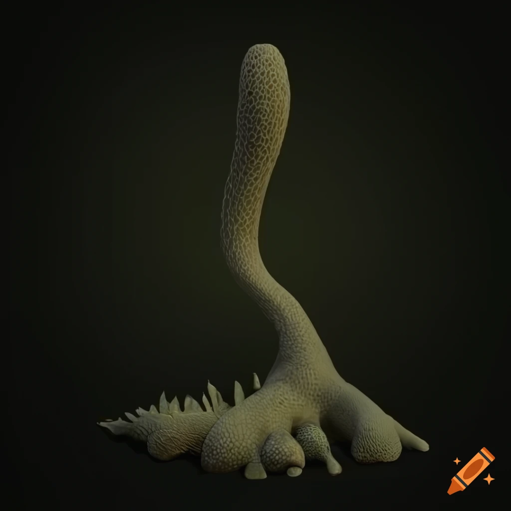 Speculative evolution plant 3d model unity on Craiyon